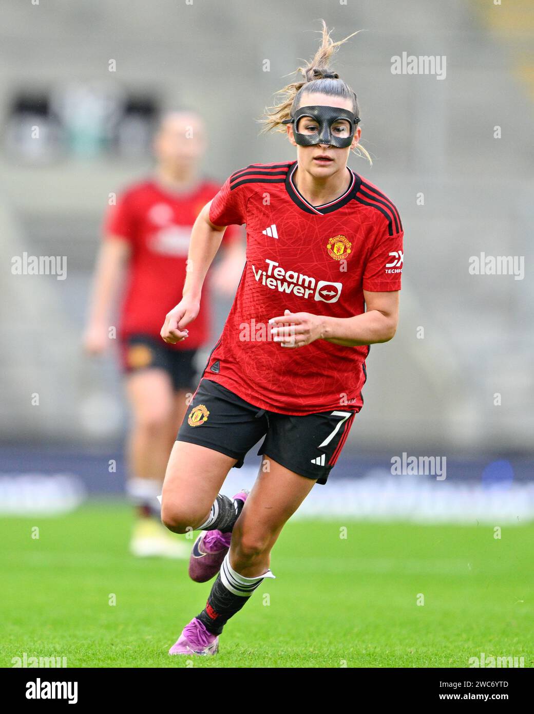 Ella Toone of Manchester United Women, during the Vitality Women's FA ...