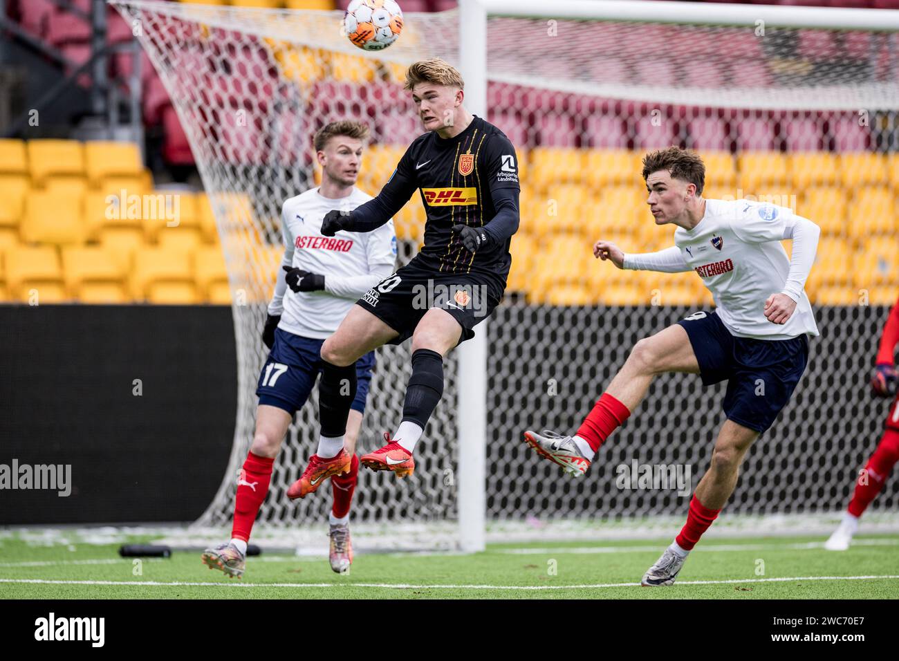 Farum, Denmark. 13th, January 2024. Conrad Harder (40) of FC ...