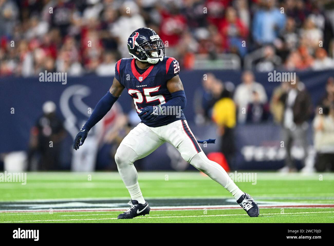 Houston Texans cornerback Desmond King II (25) in action against the ...