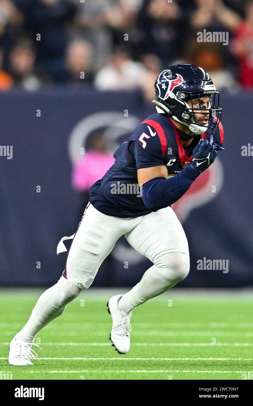 Houston Texans safety Jalen Pitre (5) in action against the Cleveland ...