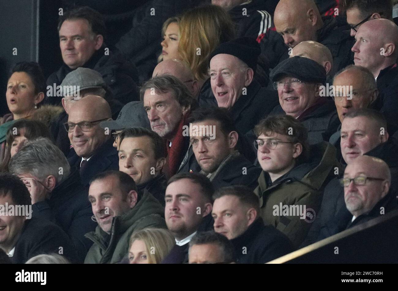 Left to right, Director of Sport at INEOS Sir David Brailsford (left ...