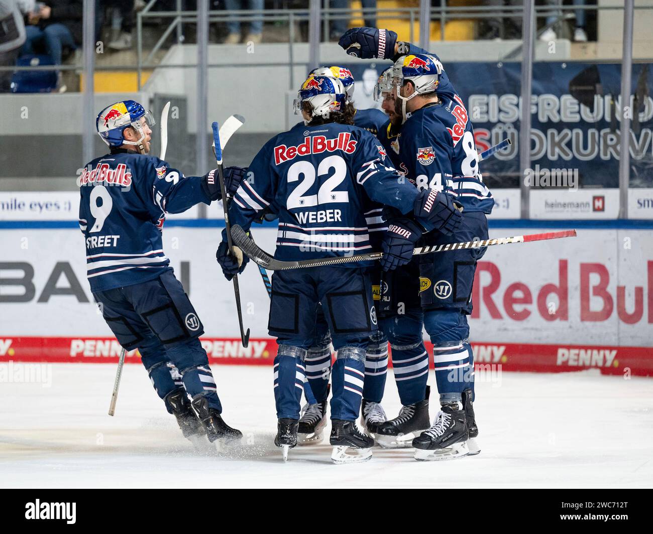 Muenchen, Deutschland. 14th Jan, 2024. Jakob Weber (EHC Red Bull ...