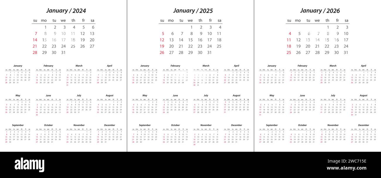 Simple 2026 year calendar week hi-res stock photography and images - Alamy Simple 2026 year calendar week hi-res stock photography and images - Alamy