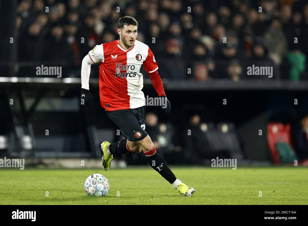 ROTTERDAM - Santiago Gimenez of Feyenoord during the Dutch Eredivisie match between Feyenoord ...