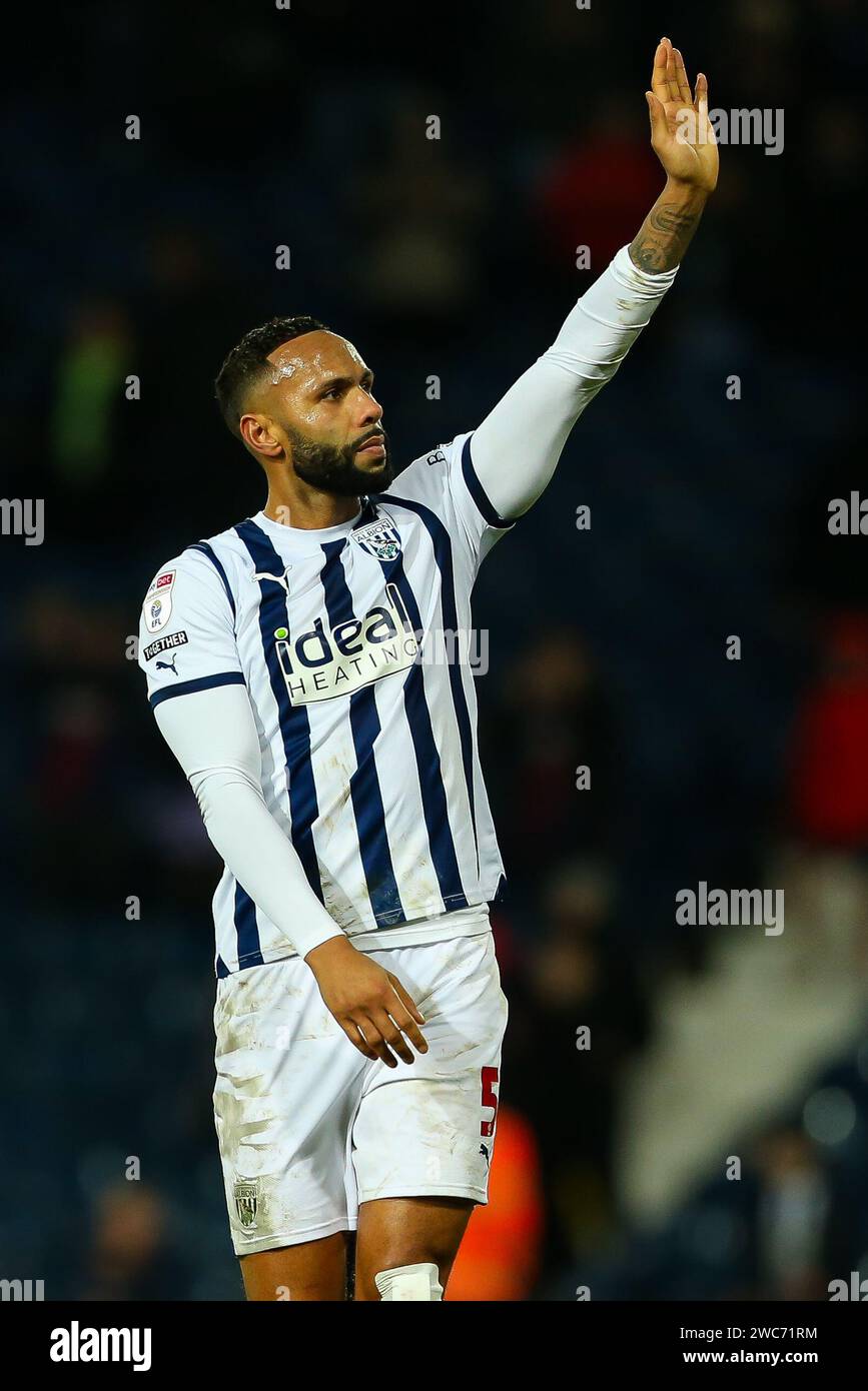 West Bromwich Albion's Kyle Bartley during the Sky Bet Championship ...