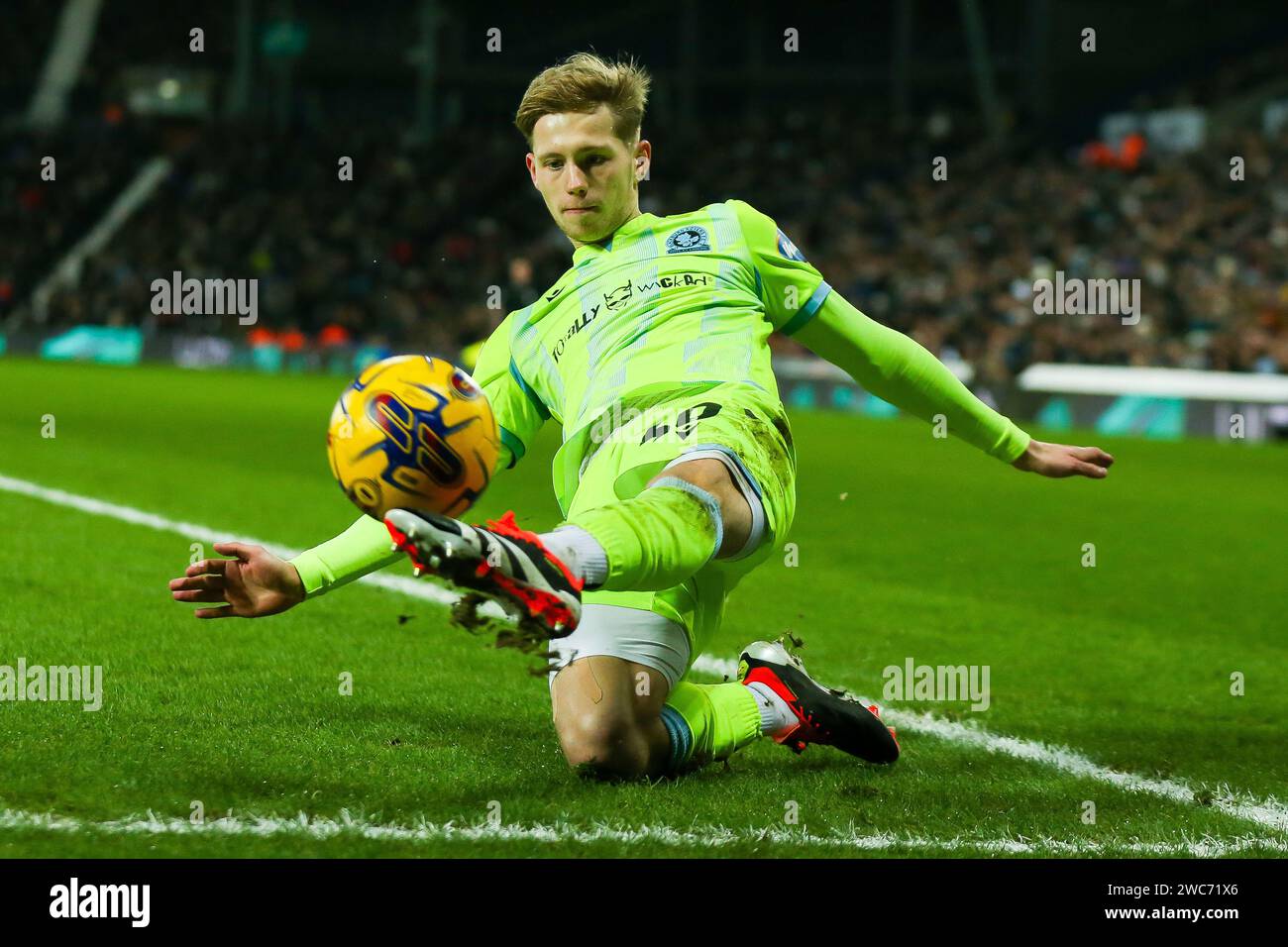 Blackburn Rovers' Jake Garrett during the Sky Bet Championship match at ...