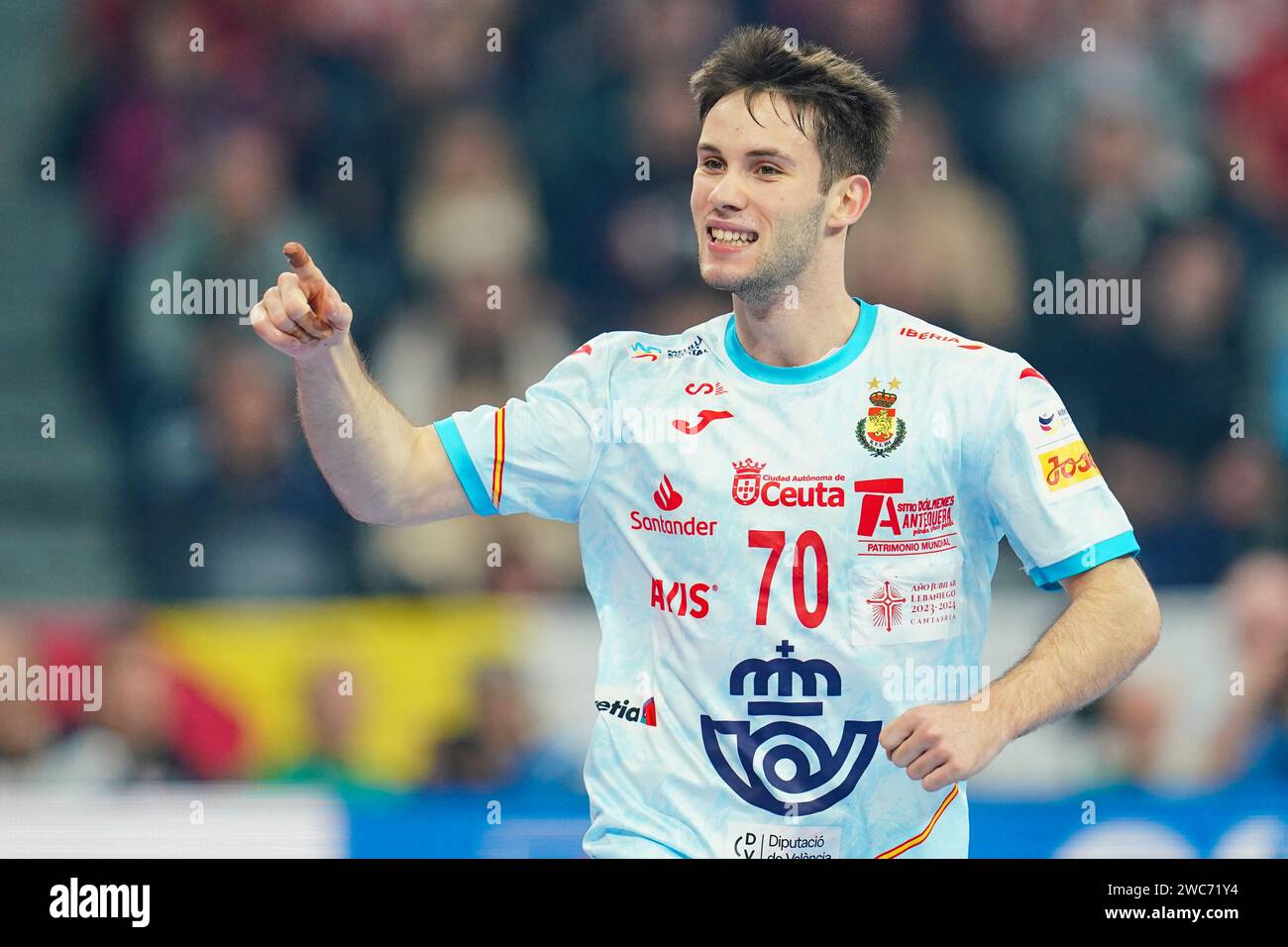 Mannheim, Germany. 14th Jan, 2024. Handball: European Championship ...