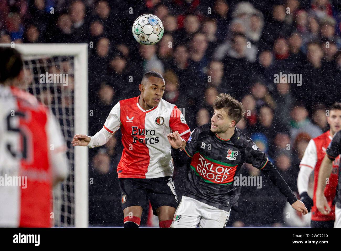 Rotterdam, Nederland. 14th Jan, 2024. ROTTERDAM, NEDERLAND - JANUARY 14: Igor Paixao of ...