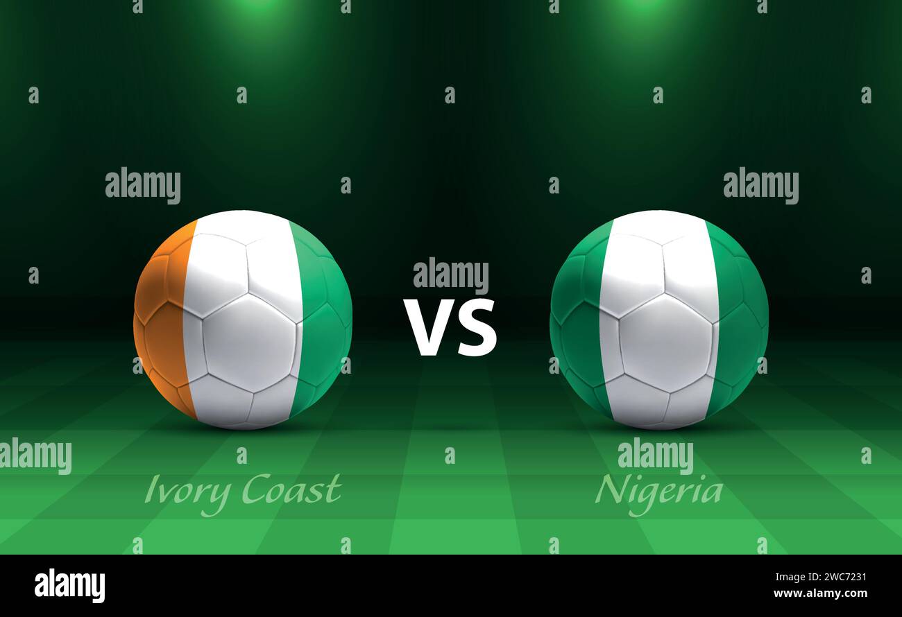 Africa cup of nations ivory coast Stock Vector Images - Alamy