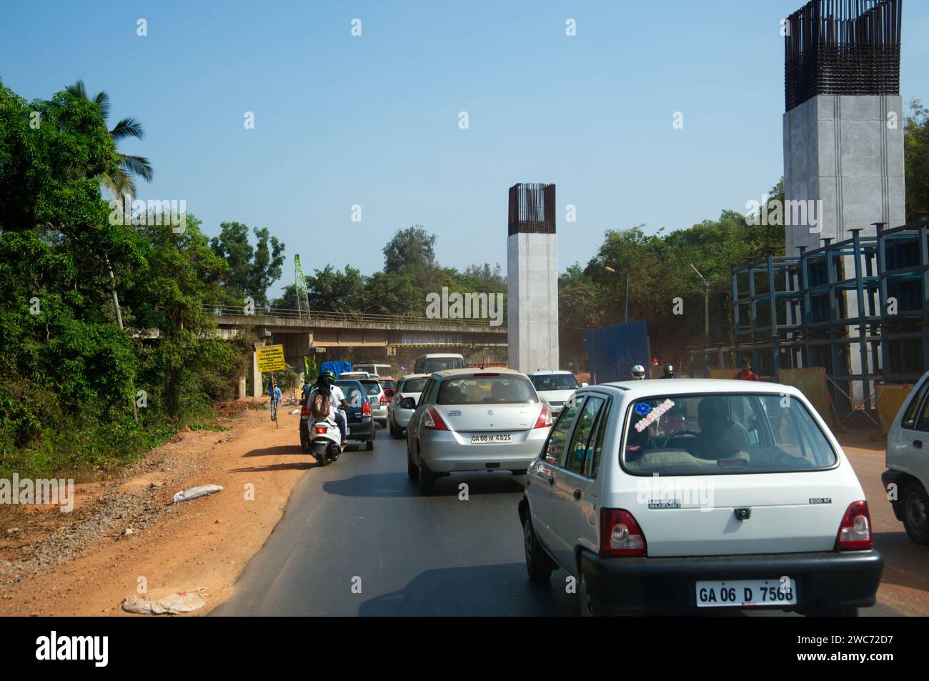 Goa roads hi-res stock photography and images - Alamy