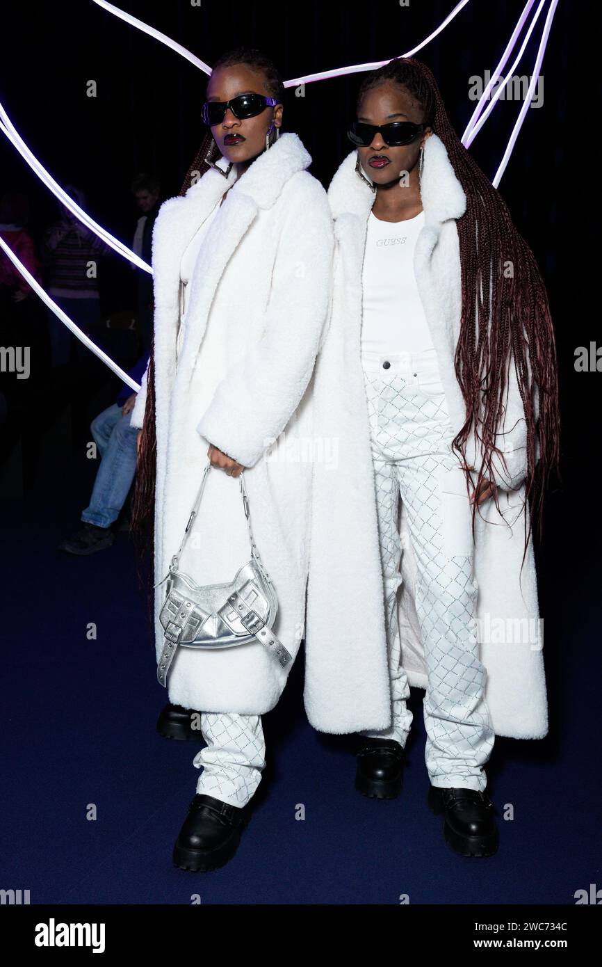 Paola Ameyibor, Pamela Ameyibor Milan Fashion Week - Men F/W 2024-25 ...