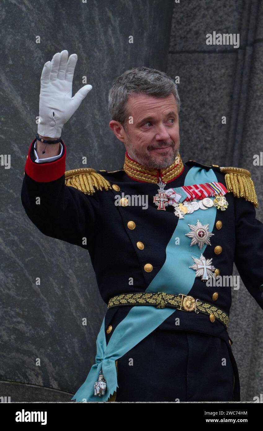 2024-01-14 COPENHAGEN DENMARKCrown Prince Frederik takes office as King ...