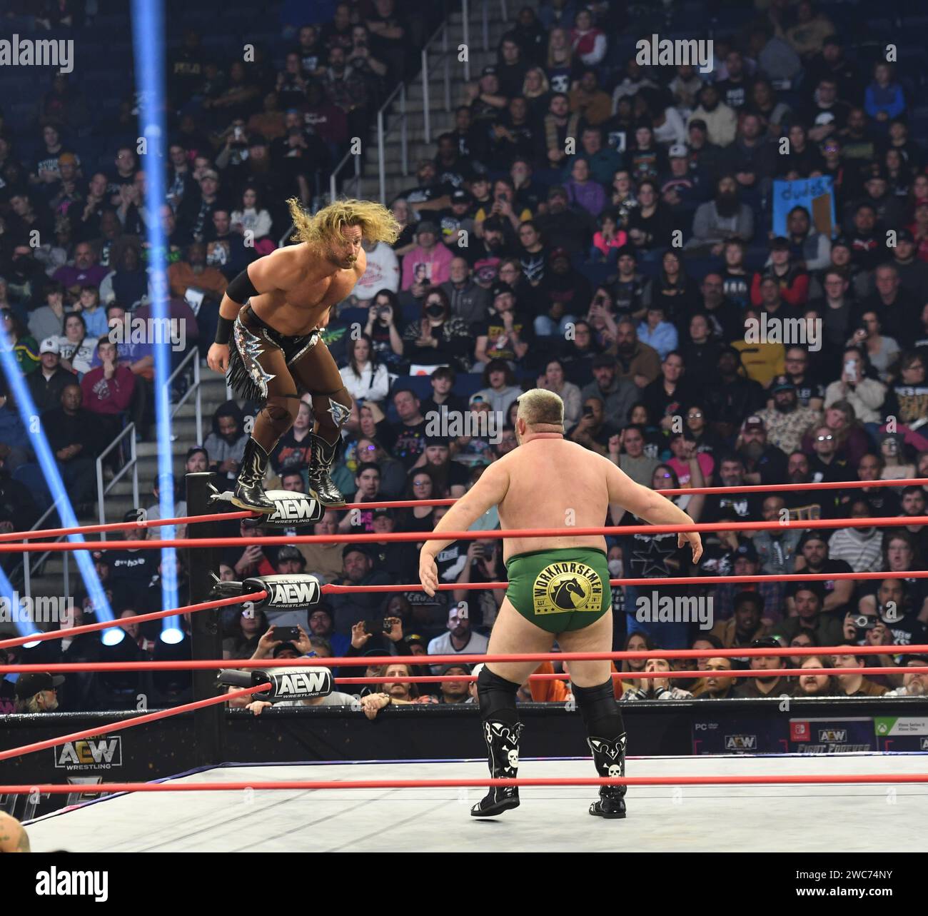 Adam page wrestling hi-res stock photography and images - Alamy
