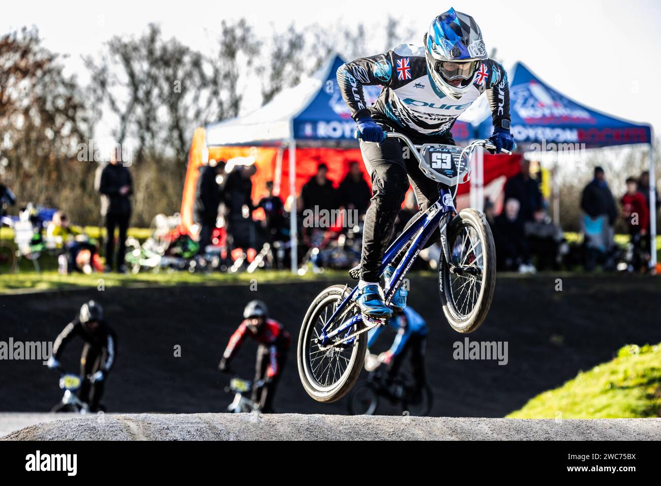 Rider grabs hi-res stock photography and images - Alamy