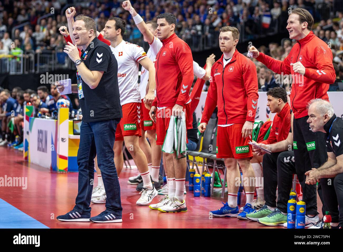 Berlin, Germany. 14th Jan, 2024. Handball, European Championship ...