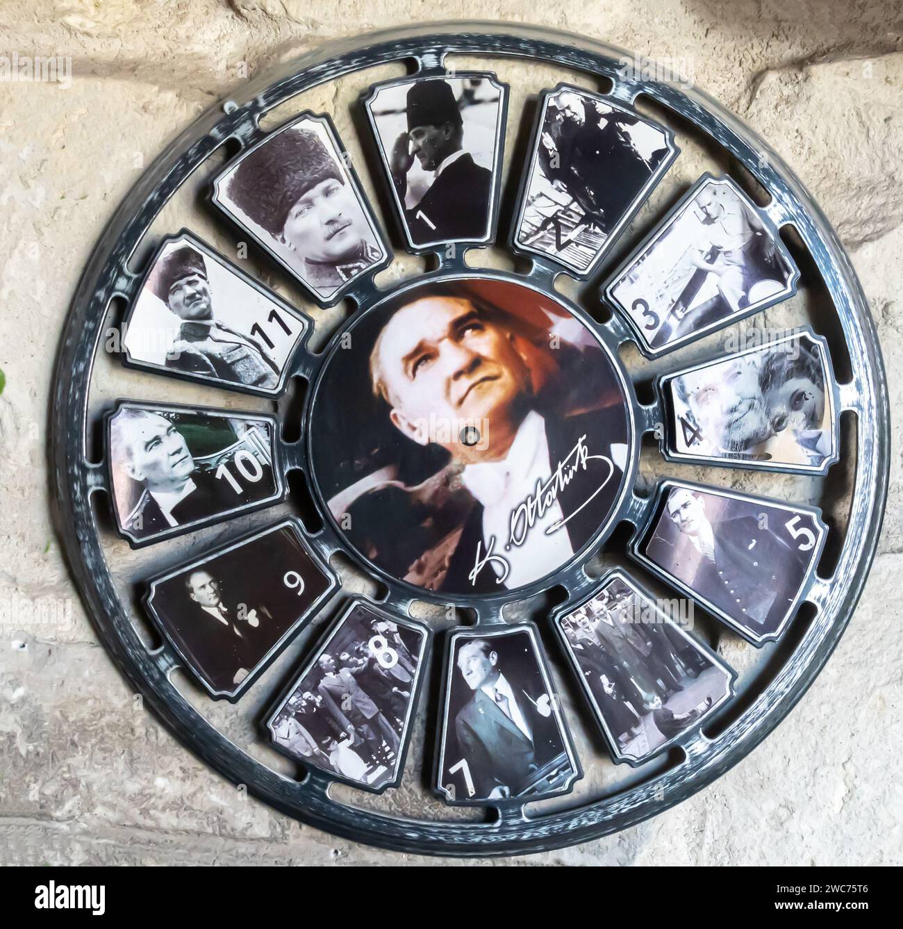 Wall wheel ataturk memorabilia hi-res stock photography and images - Alamy