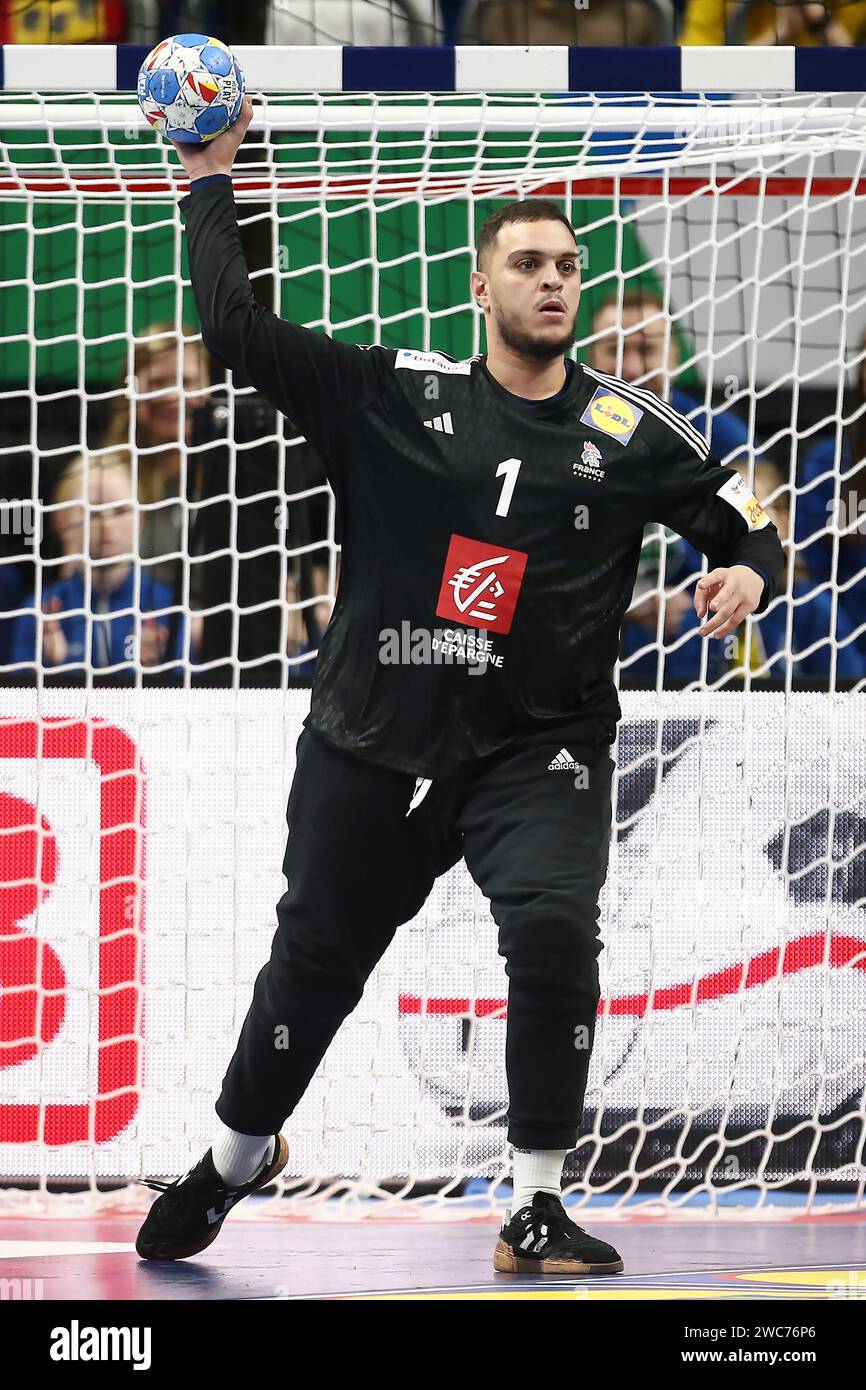 Berlin, Allemagne. 14th Jan, 2024. Samir Bellahcene of France during ...