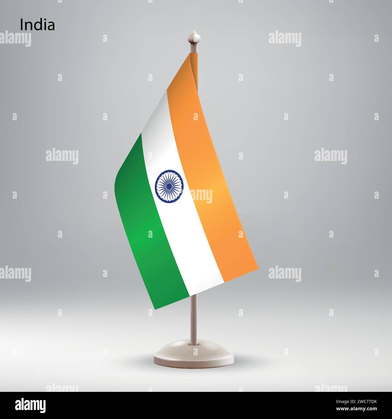 Indian presentation flag hi-res stock photography and images - Alamy