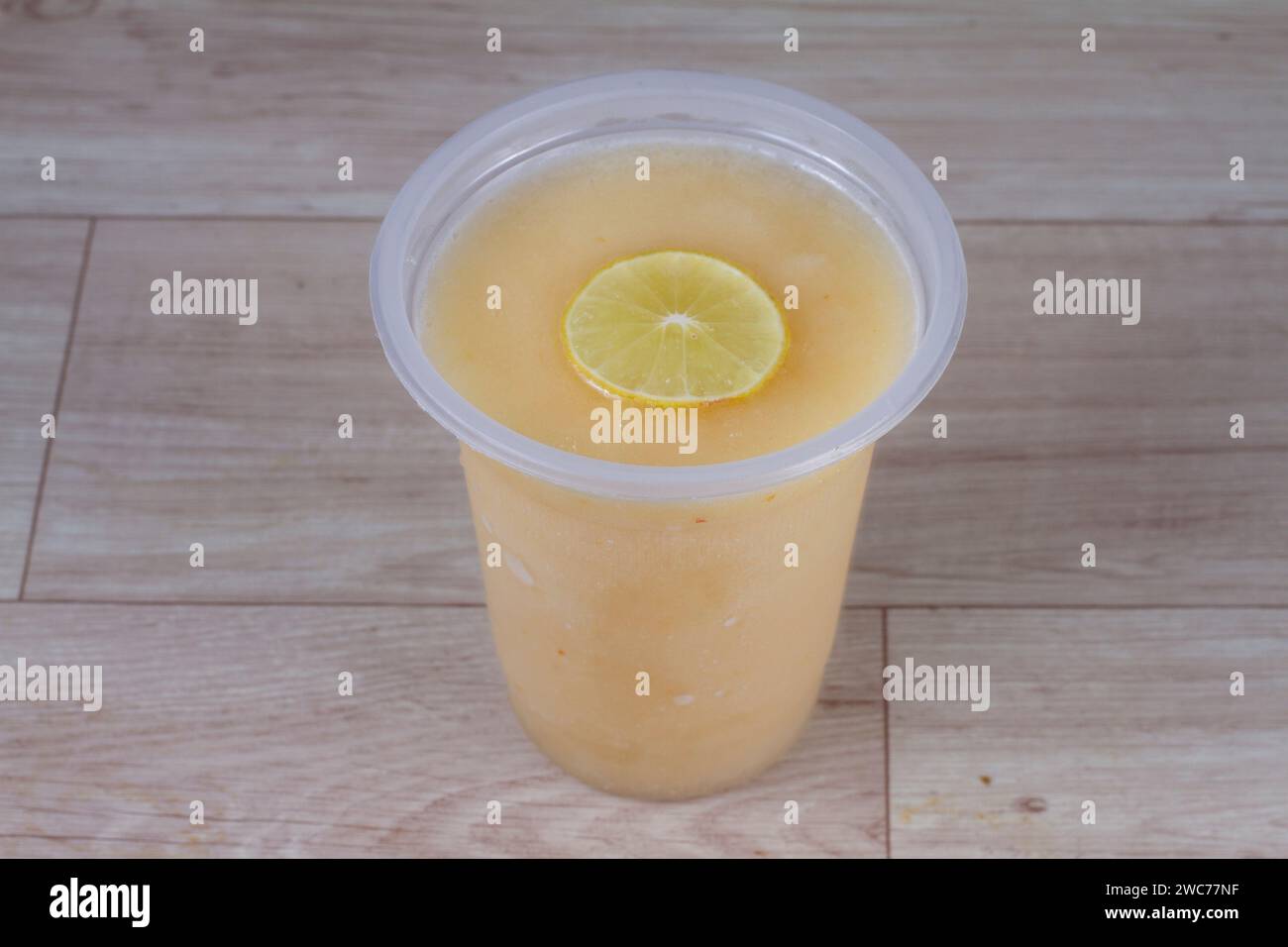 Yuzu Lemonade side view. japanese food Stock Photo - Alamy