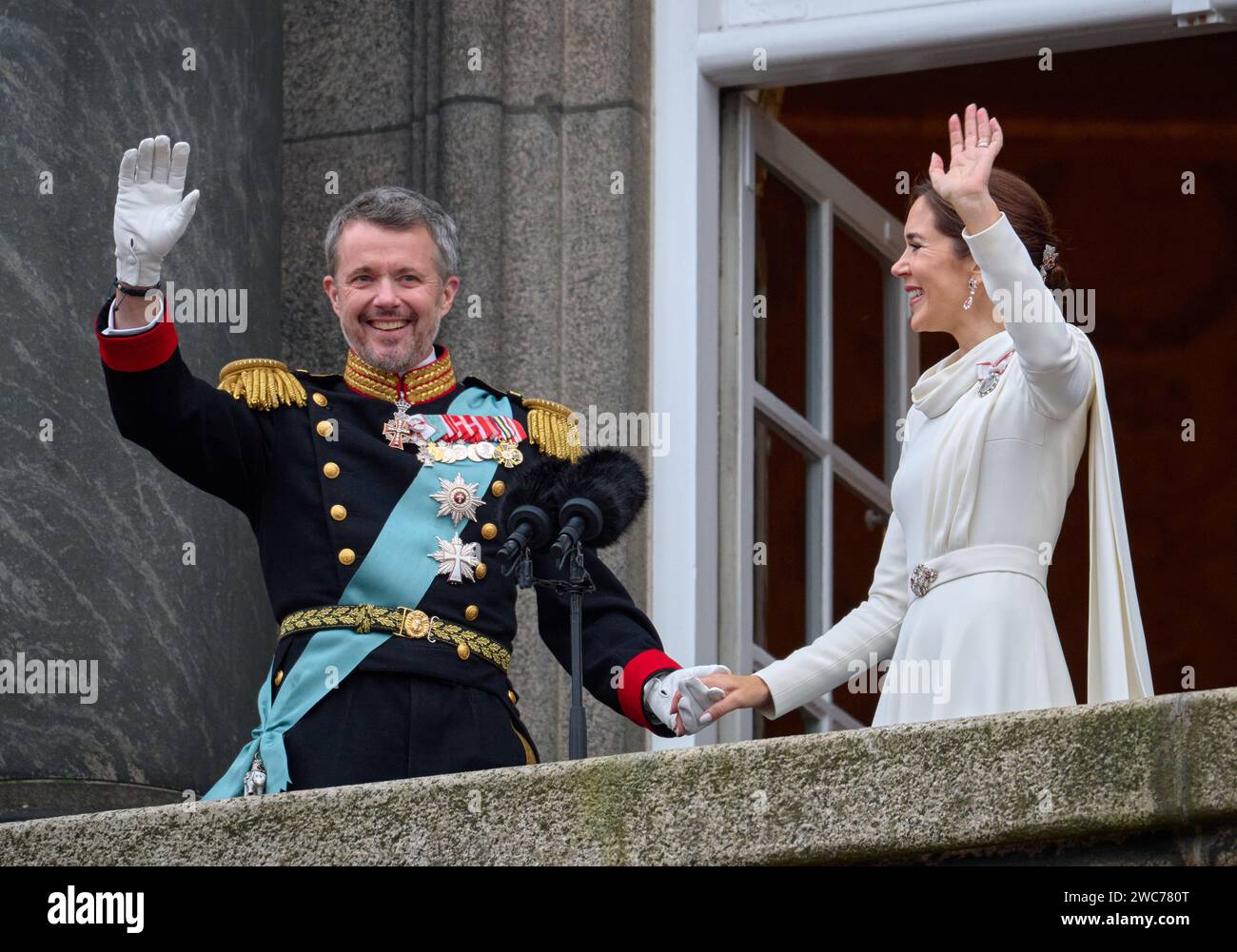 2024-01-14 COPENHAGEN DENMARKCrown Prince Frederik takes office as King ...