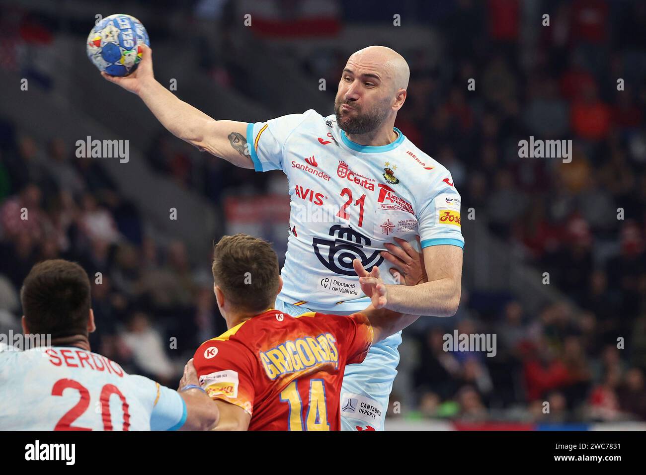 Mannheim, Deutschland. 14th Jan, 2024. 2024.01.14 SAP Arena Mannheim, Sunday 14 January 2024 ...