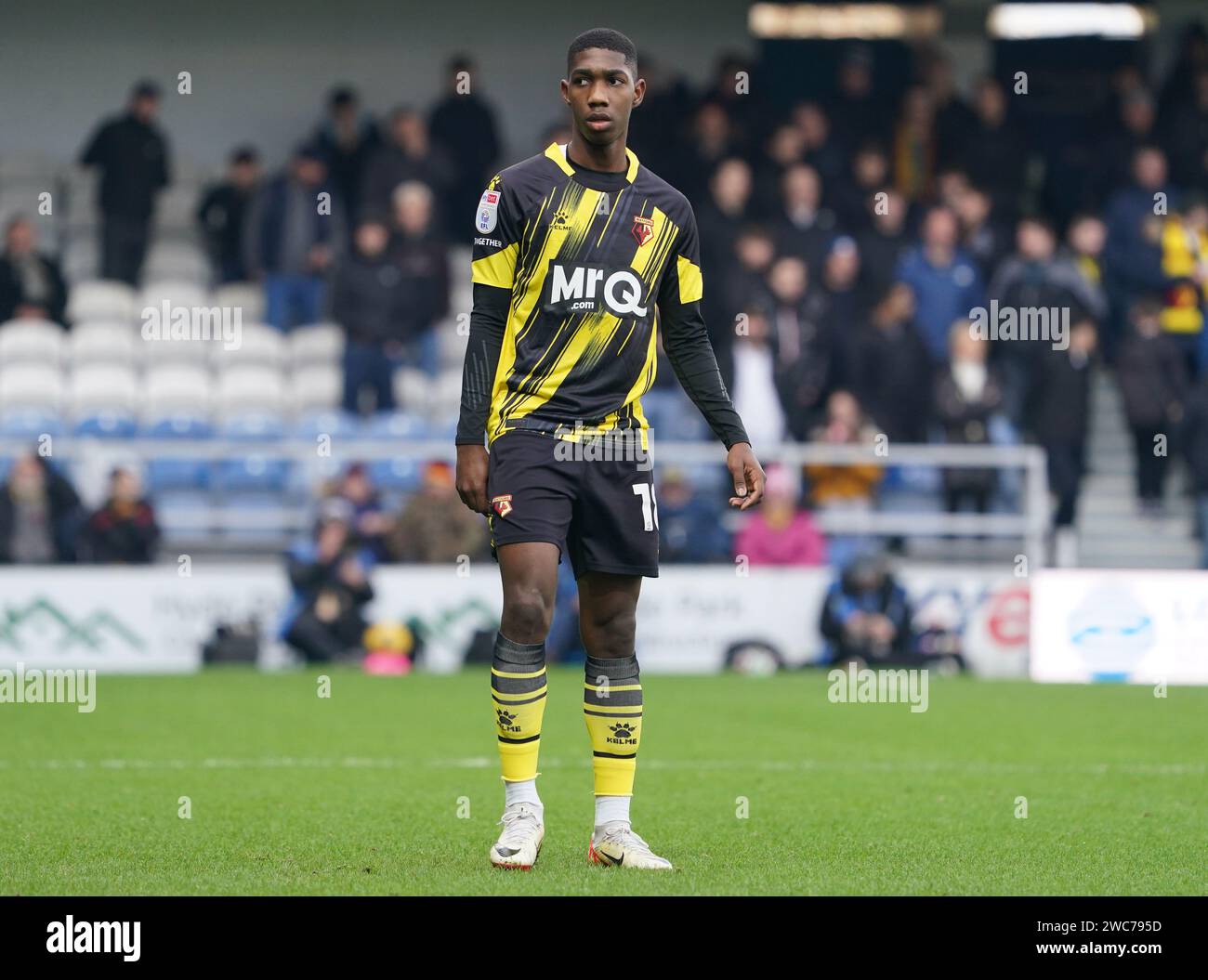 LONDON, ENGLAND - JANUARY 14: Yaser Asprilla of Watford during the Sky ...