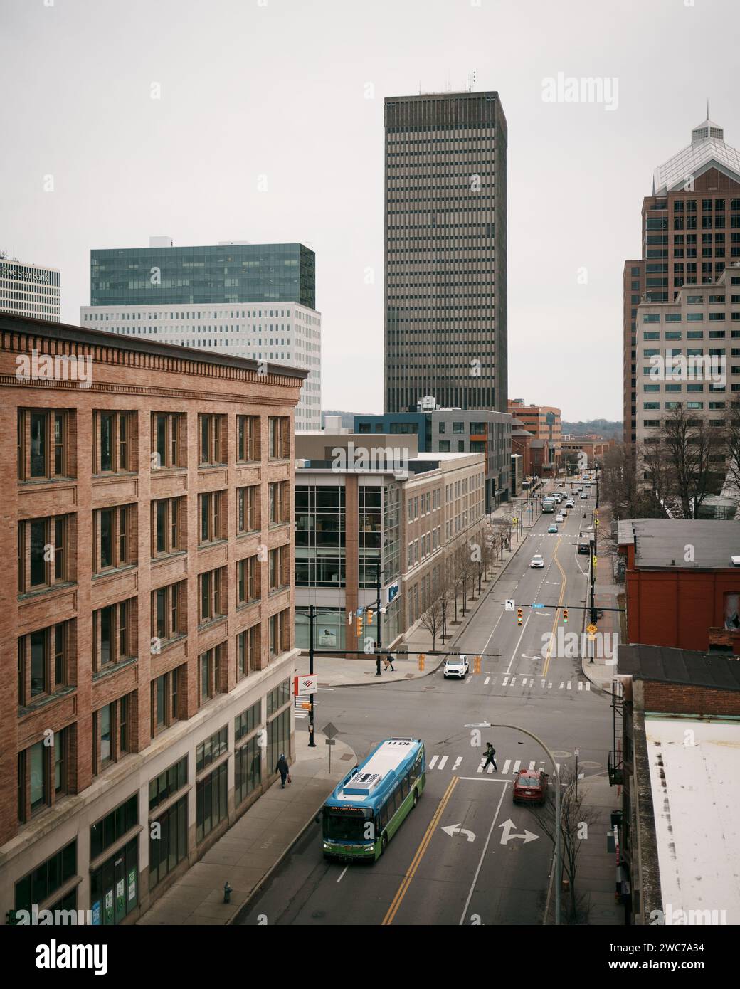 City view in downtown Rochester, New York Stock Photo - Alamy