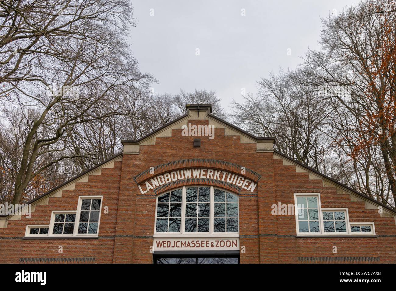 Arnhem, The Netherlands - December 3, 2023: Agricultural implements ...