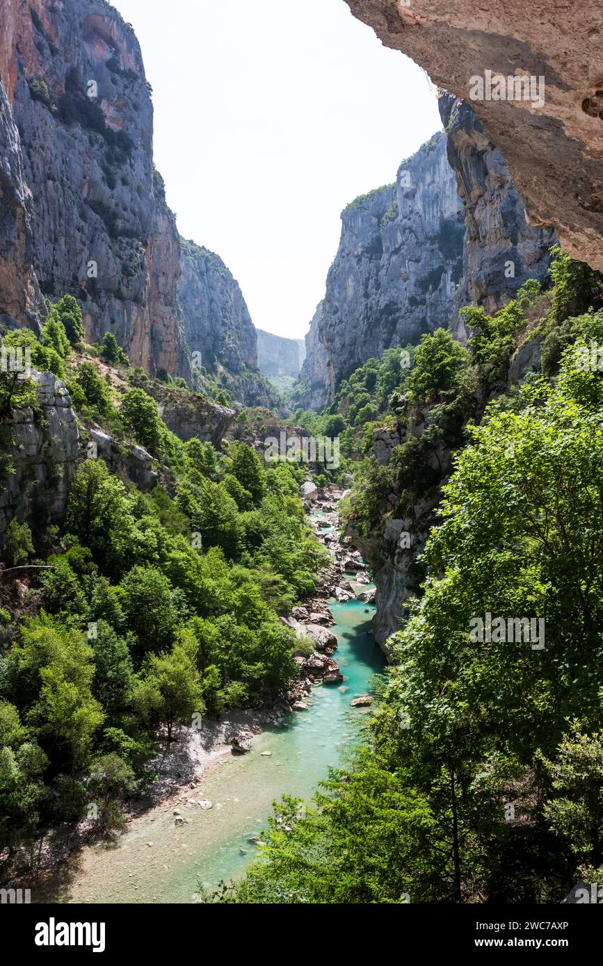 Verdon gorges aerial view hi-res stock photography and images - Alamy