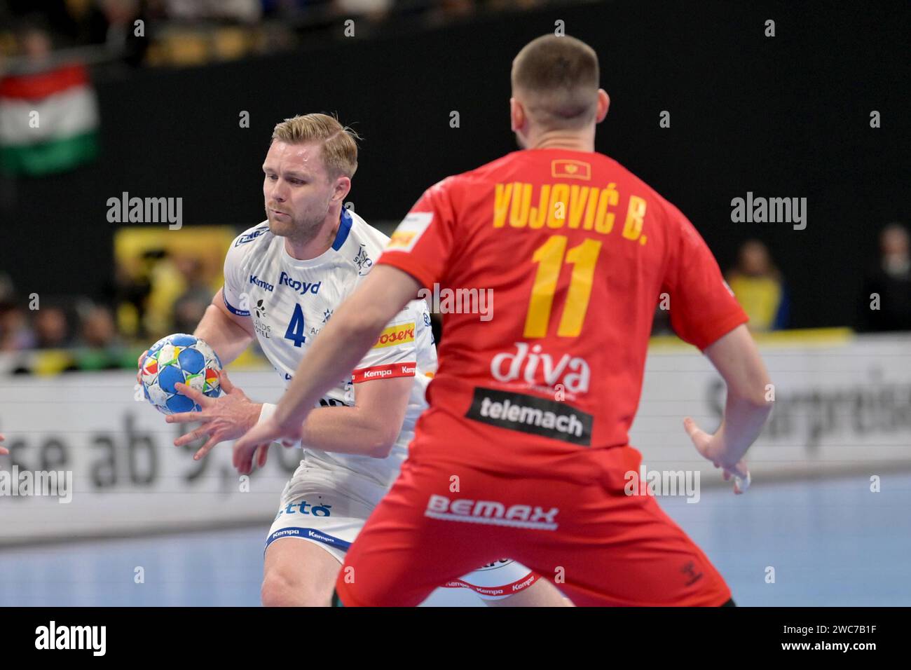 Munich, Germany. 14th Jan, 2024. Handball: European Championship ...