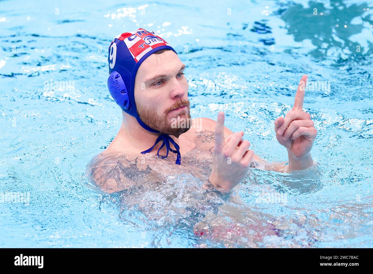 Zagreb, Croatia. 14th Jan, 2024. ZAGREB, CROATIA - JANUARY 14: Jerko ...