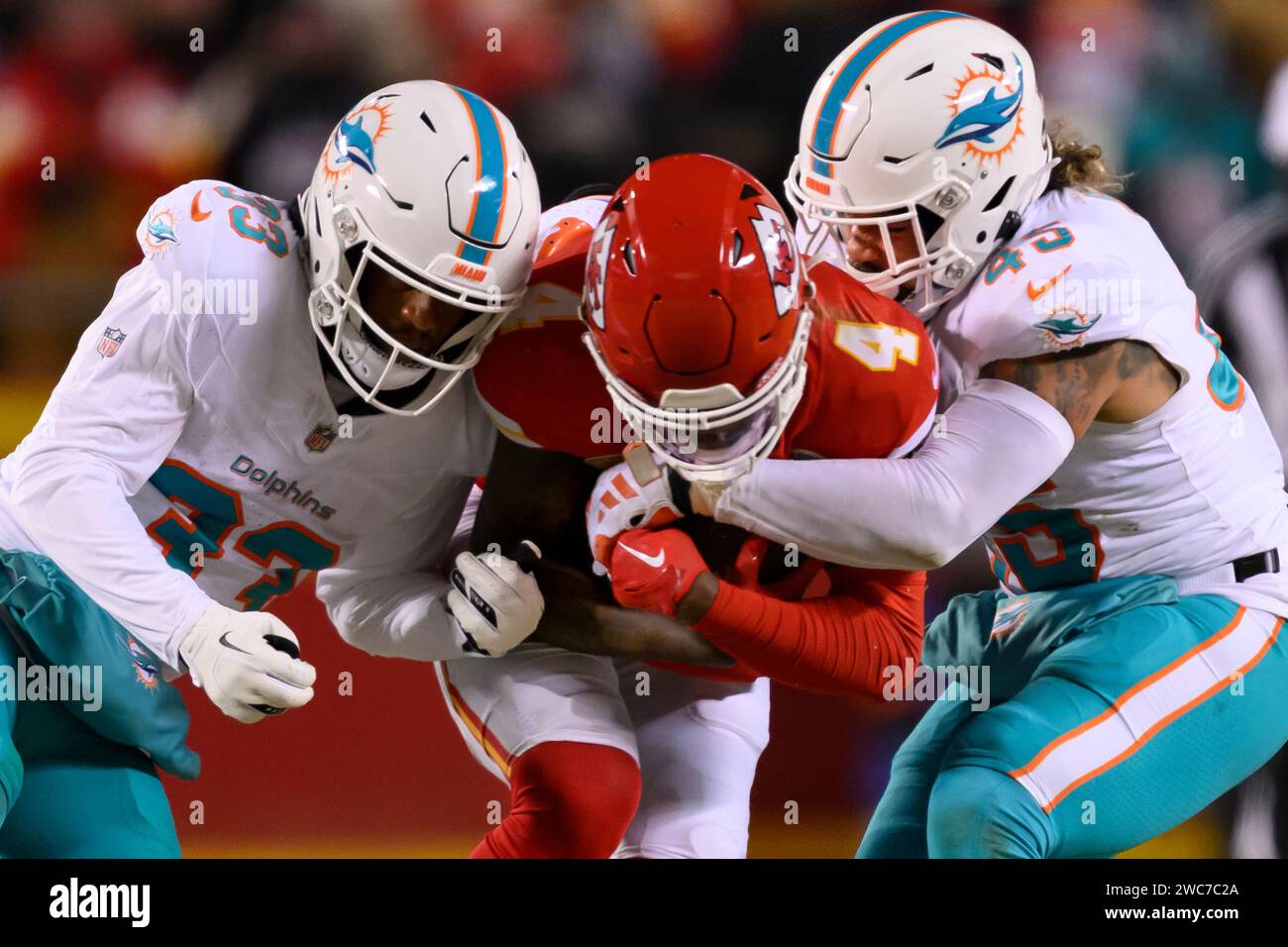 Miami Dolphins cornerback Eli Apple, left, and Dolphins linebacker Duke ...