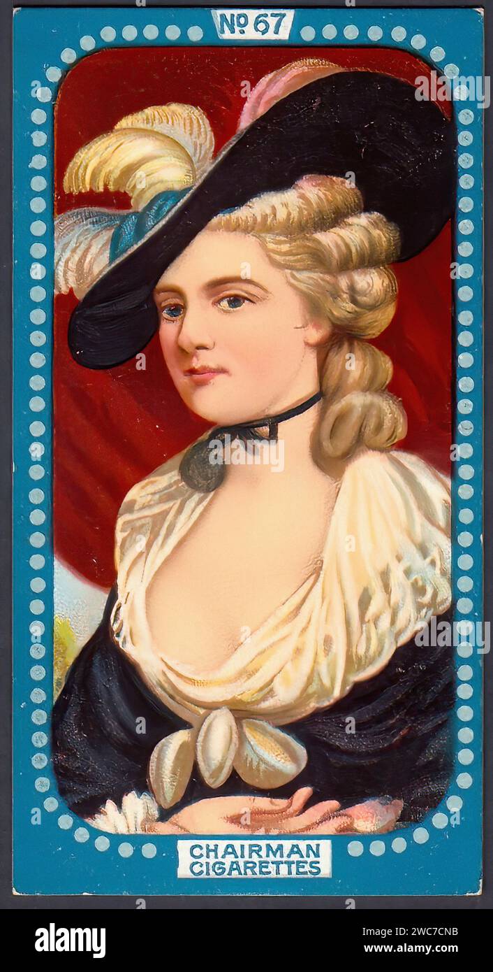 Miniature portrait of Mrs Robinson - Vintage Cigarette Card ...