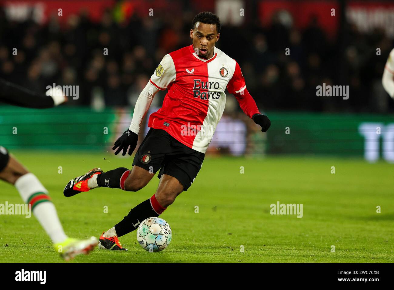 Rotterdam, Nederland. 14th Jan, 2024. ROTTERDAM, NEDERLAND - JANUARY 14: Quinten Timber of ...