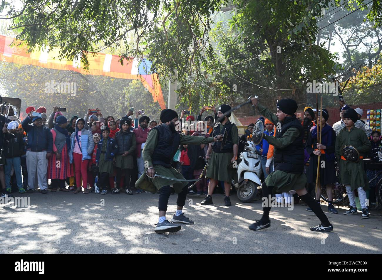 New Delhi, India. 14th Jan, 2024. GURUGRAM, INDIA - JANUARY 14: Young ...