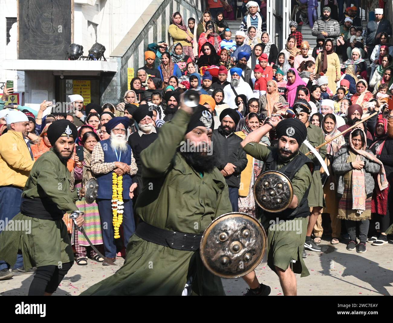 New Delhi, India. 14th Jan, 2024. GURUGRAM, INDIA - JANUARY 14: Young ...