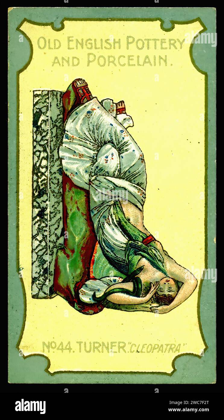 Thomas Turner Figure, Cleopatra - Vintage Cigarette Card Illustration ...