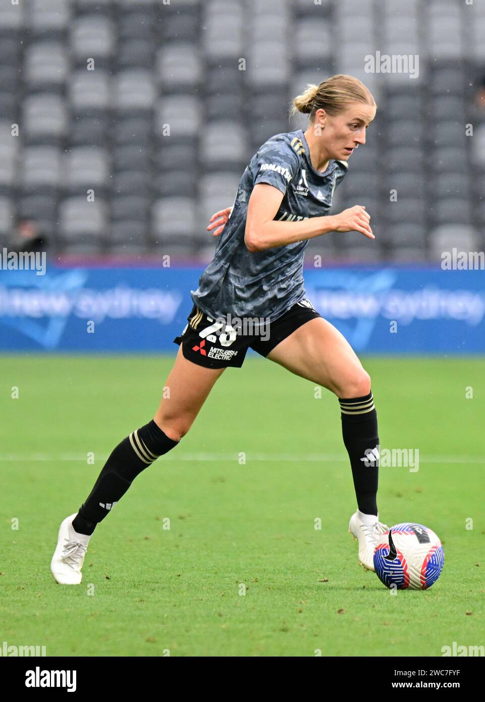 Parramatta, Australia. 14th Jan, 2024. Holly Caspers of the Western ...