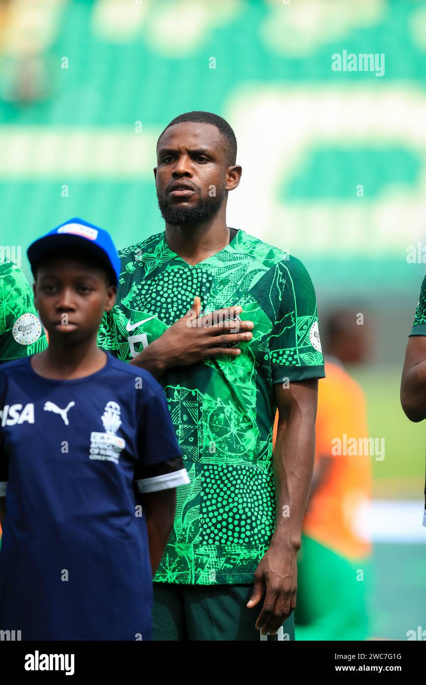 Abidjan, Nigeria. 14 Jan 2024. Nigeria vs Equitorial Guinea. African ... Abidjan, Nigeria. 14 Jan 2024. Nigeria vs Equitorial Guinea. African ...