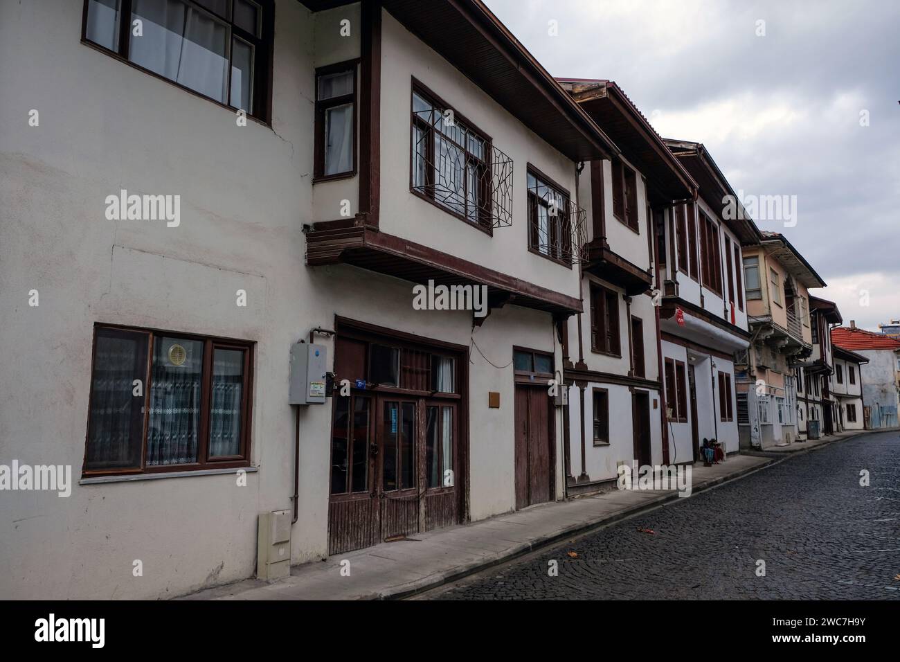 Zıle streets, full of hıstory. There are 3500 historical Turkish houses ...