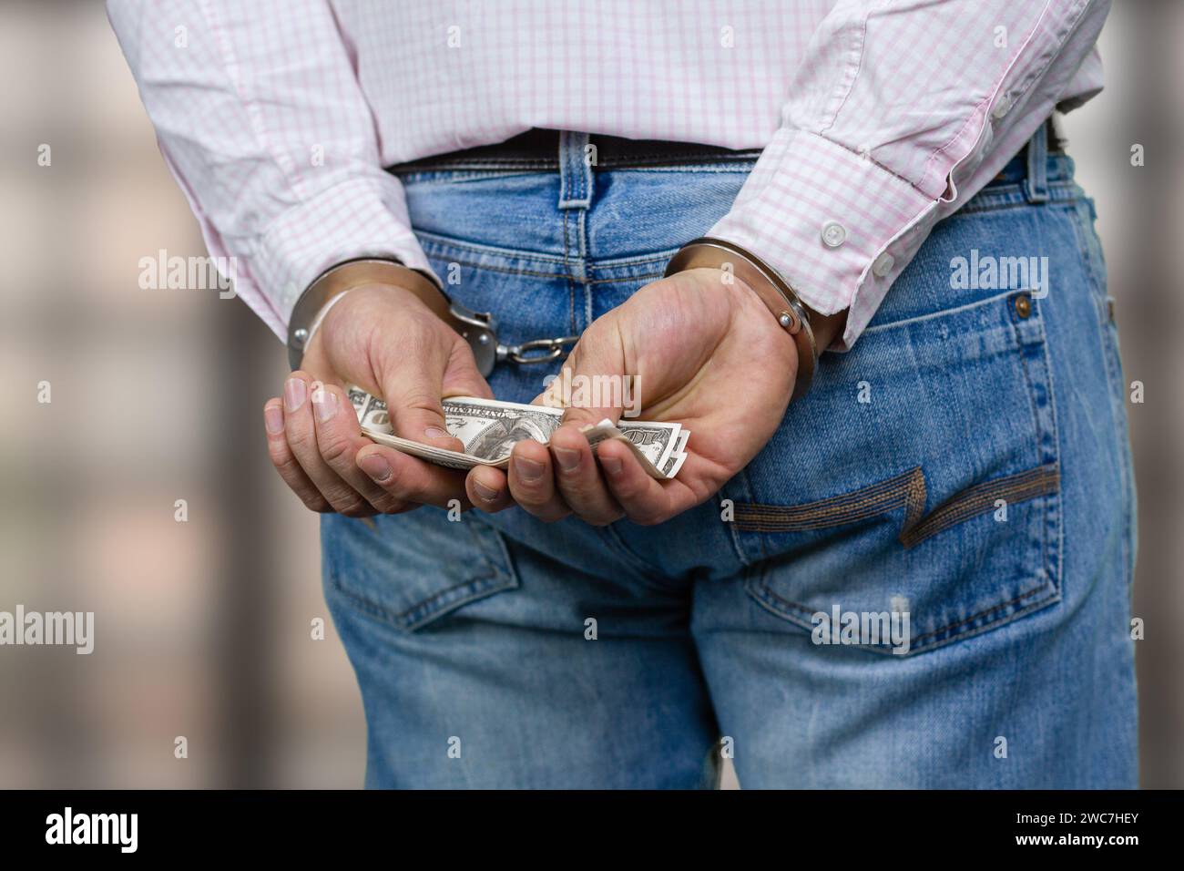 Financial crime concept hands handcuffs hi-res stock photography and ...