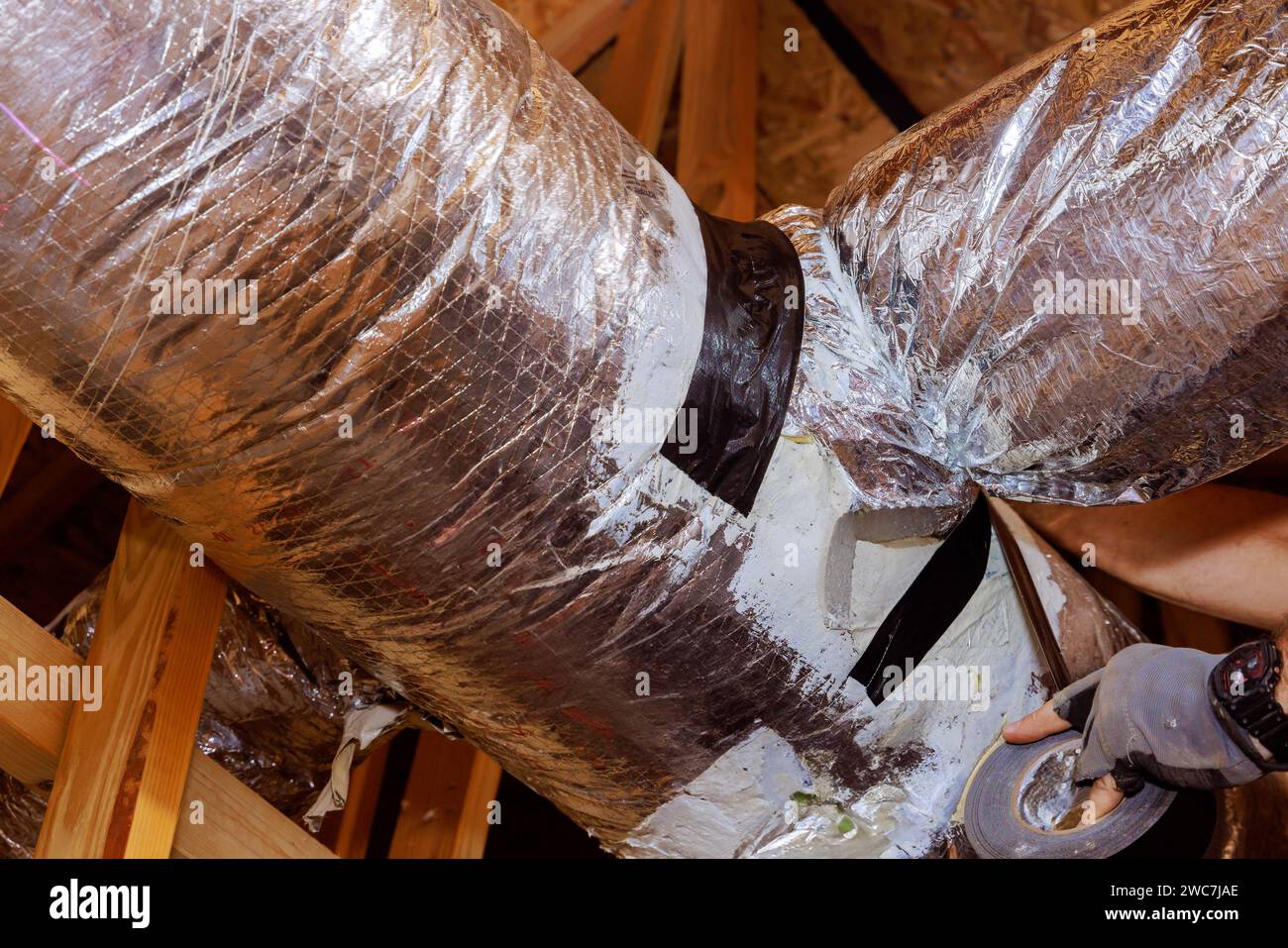 New home will be constructed with an HVAC system, ventilation system ...