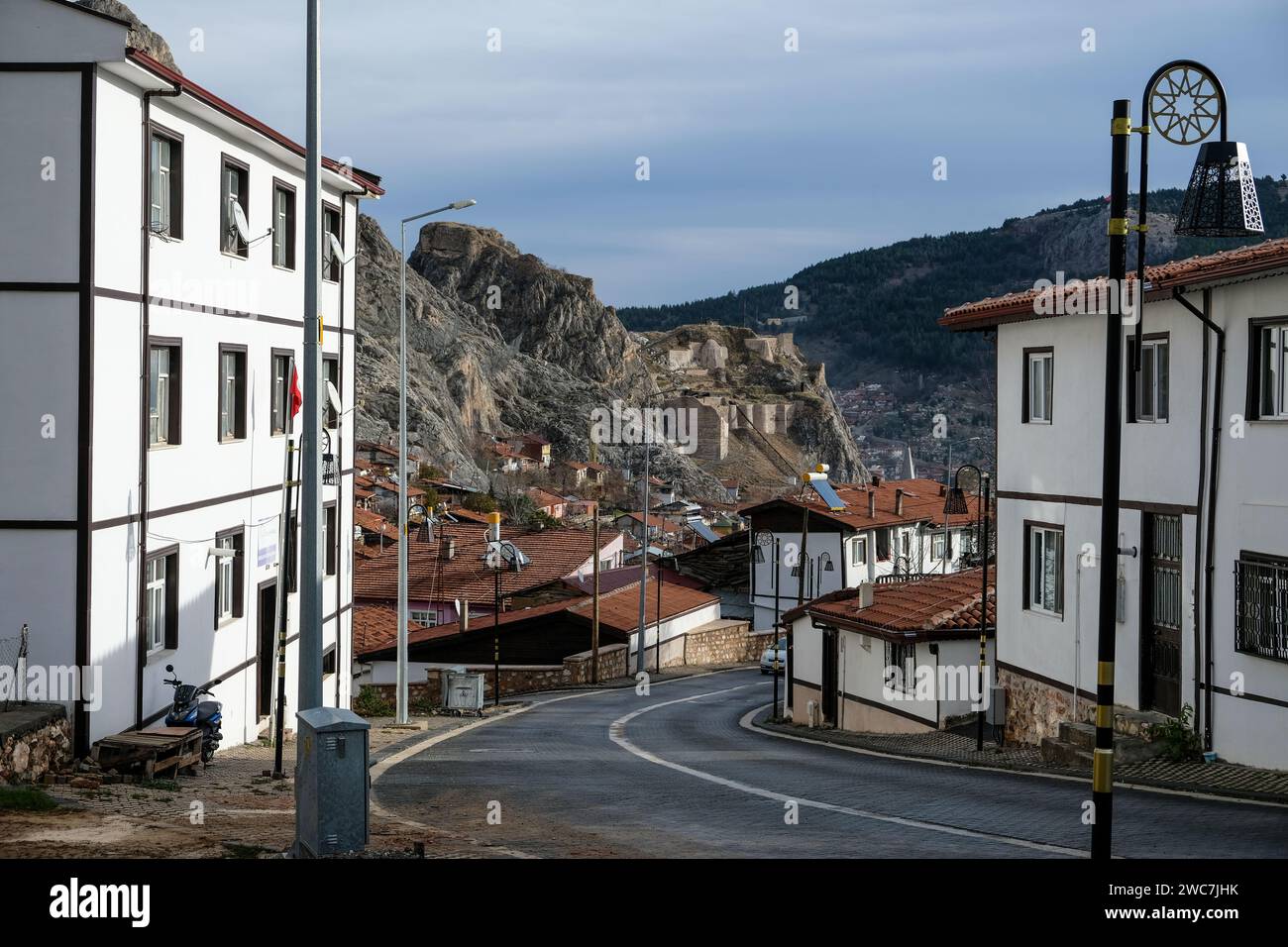 Tokat Castle, is an ancient citadel with 28 towers built on top of a ...