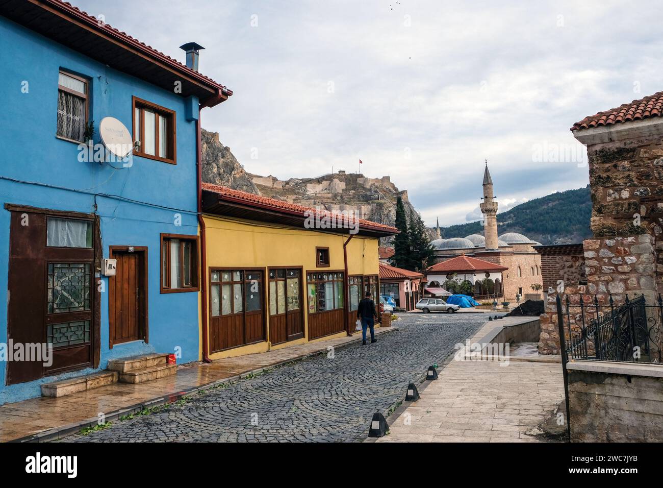 Tokat Castle, is an ancient citadel with 28 towers built on top of a ...