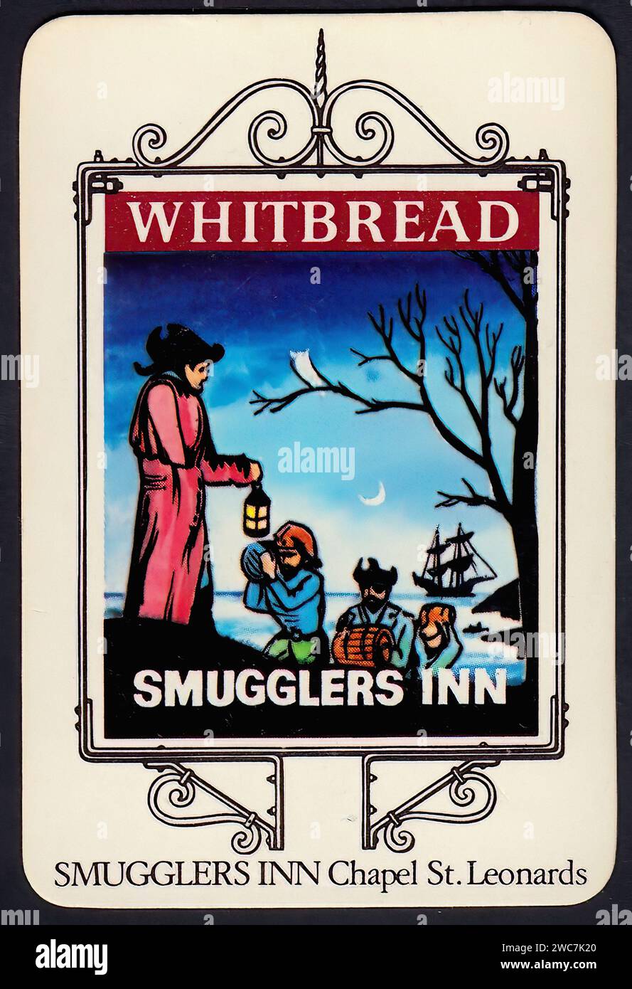 Smugglers Inn, Chapel St Leonards - Vintage British Tradecard ...