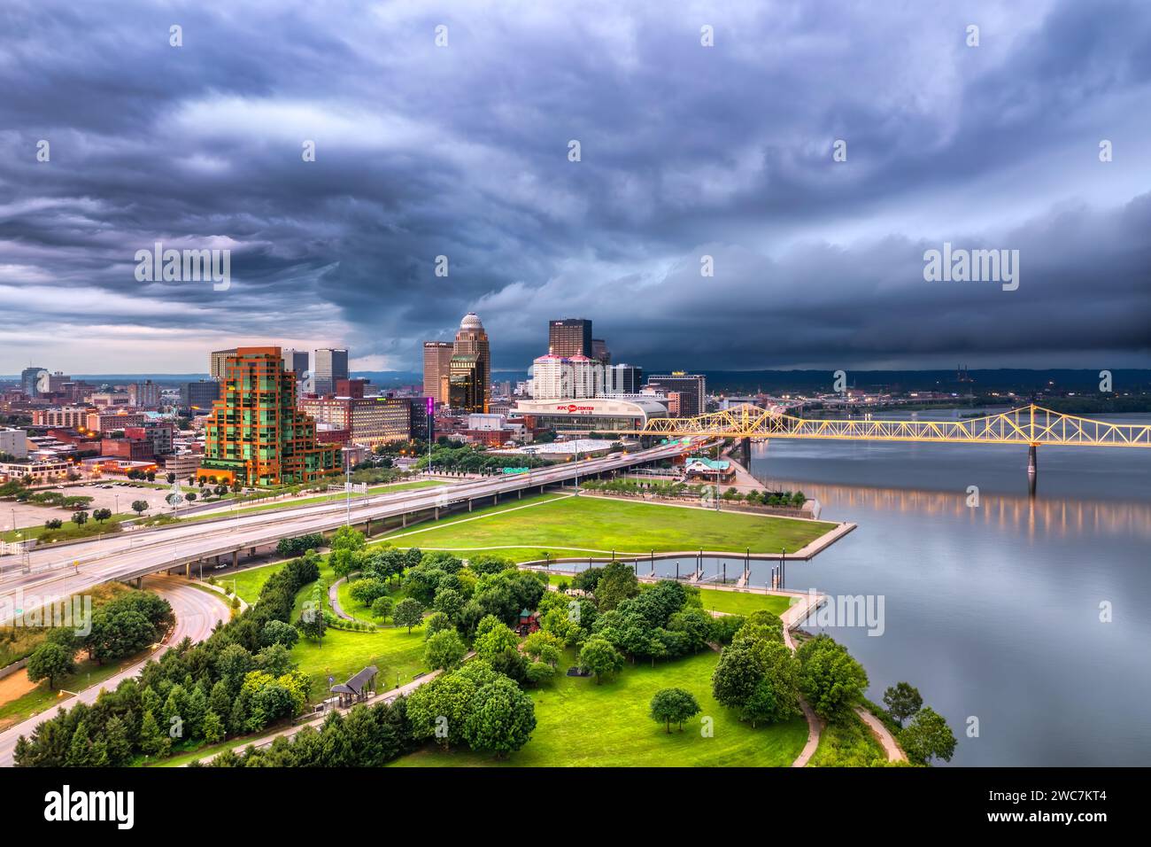 This stunning photograph captures the scenic beauty of a city located ...