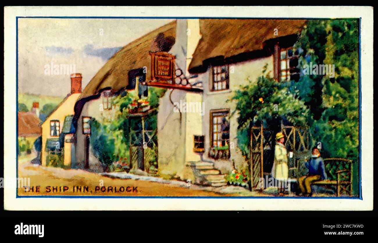 Ship inn porlock hi-res stock photography and images - Alamy