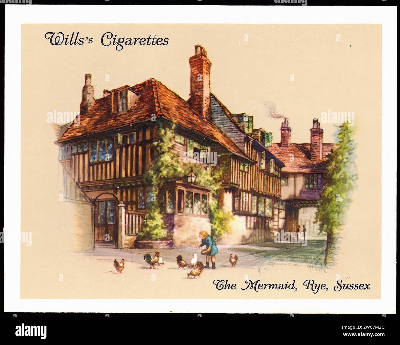 Vintage mermaid illustration hi-res stock photography and images - Alamy