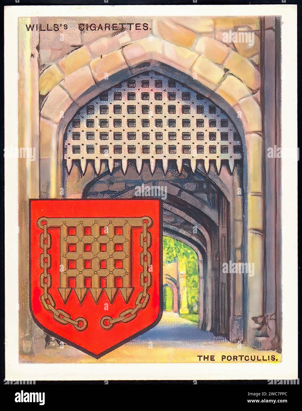 Portcullis illustration hi-res stock photography and images - Alamy
