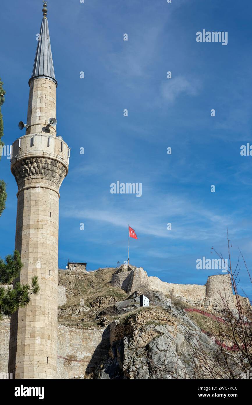 Tokat Castle, is an ancient citadel with 28 towers built on top of a ...